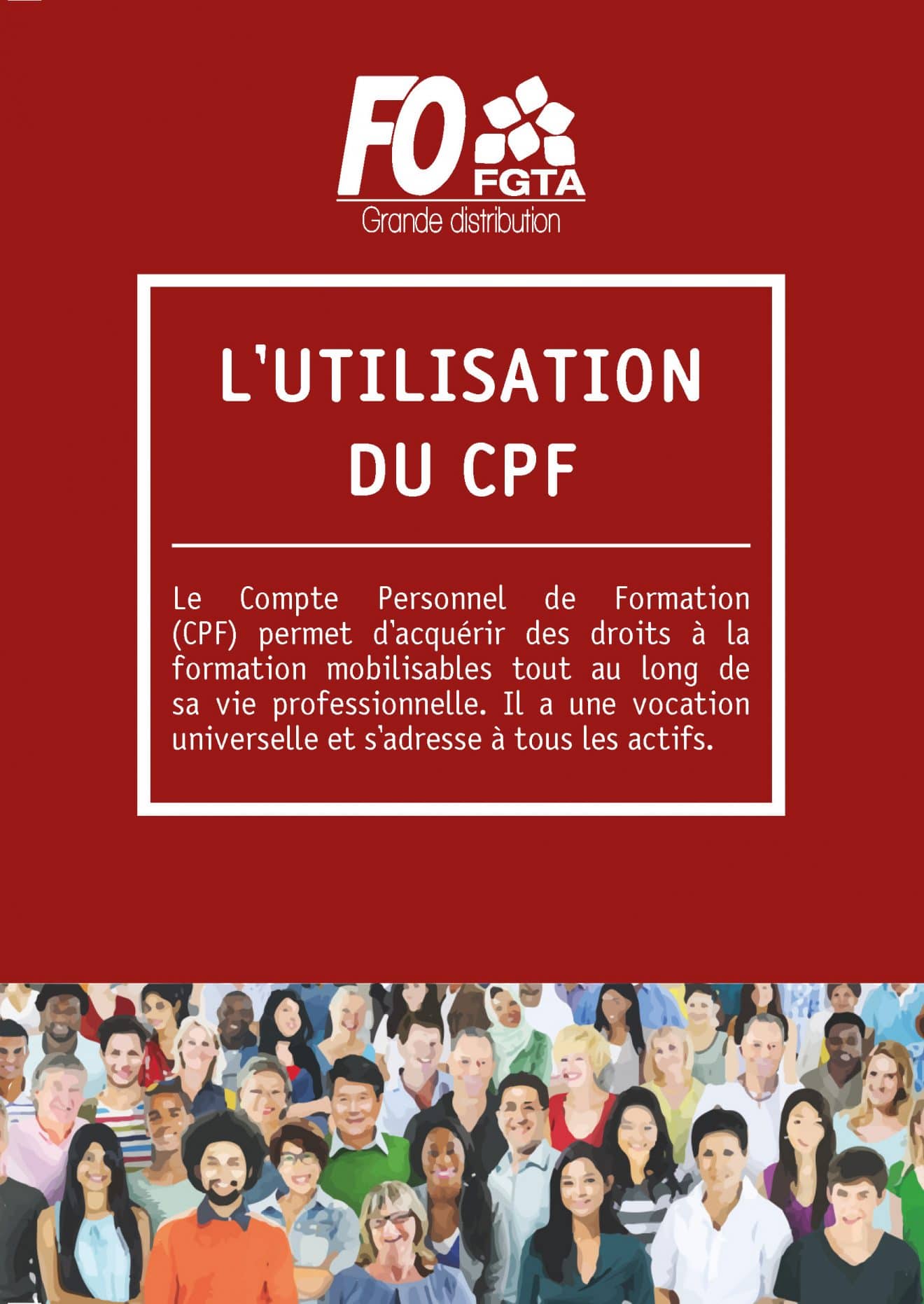 Utilisation du CPF dans la Grande distribution - FGTA FO